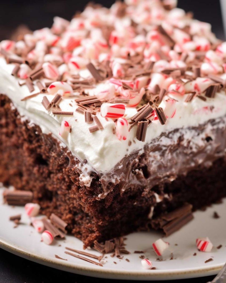 This is my fave cake for the season, and so easy to put together ...