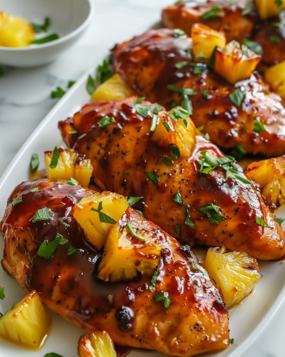Baked Pineapple Bbq Chicken Breast Recipe Useful Tips