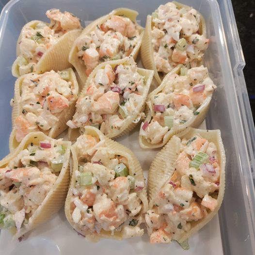 Stuffed Jumbo Shells with Shrimp Salad Recipe - Useful Tips