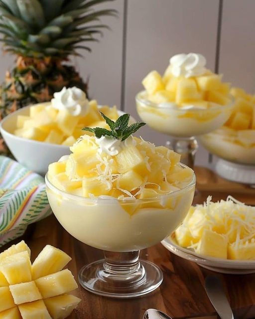 Easy Pineapple Dessert Tropical Delight Recipe Useful Tips