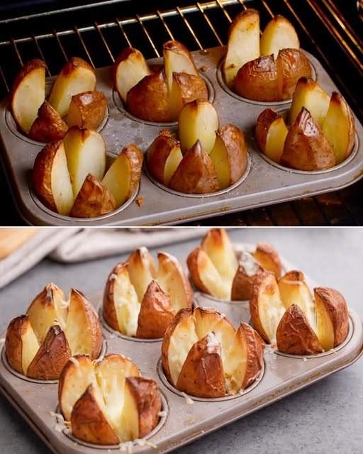 Crispy Blooming Baked Potatoes Recipe - Useful Tips