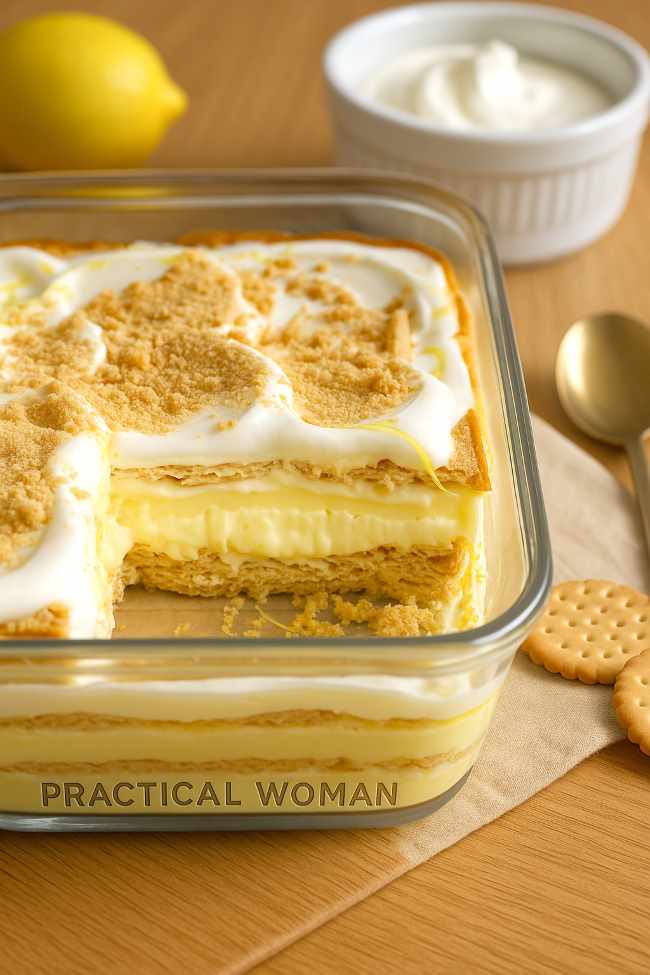 No-Bake Lemon Eclair Cake Recipe - Useful Tips